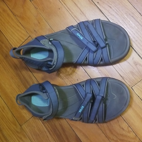 Teva | Shoes | Teva Tirra Sandals Blue Sz 7 | Poshmark